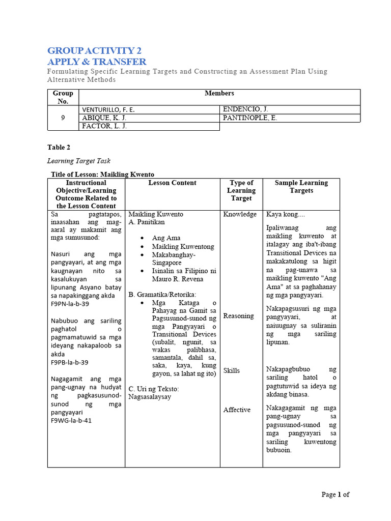 Activity 2 - Activity Sheet (final)_043047 | PDF