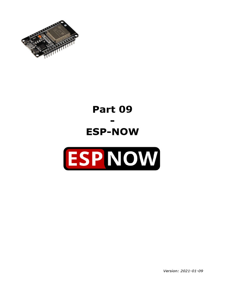Esp32 Part 09 Esp Now Pdf Callback Computer Programming Computer Networking