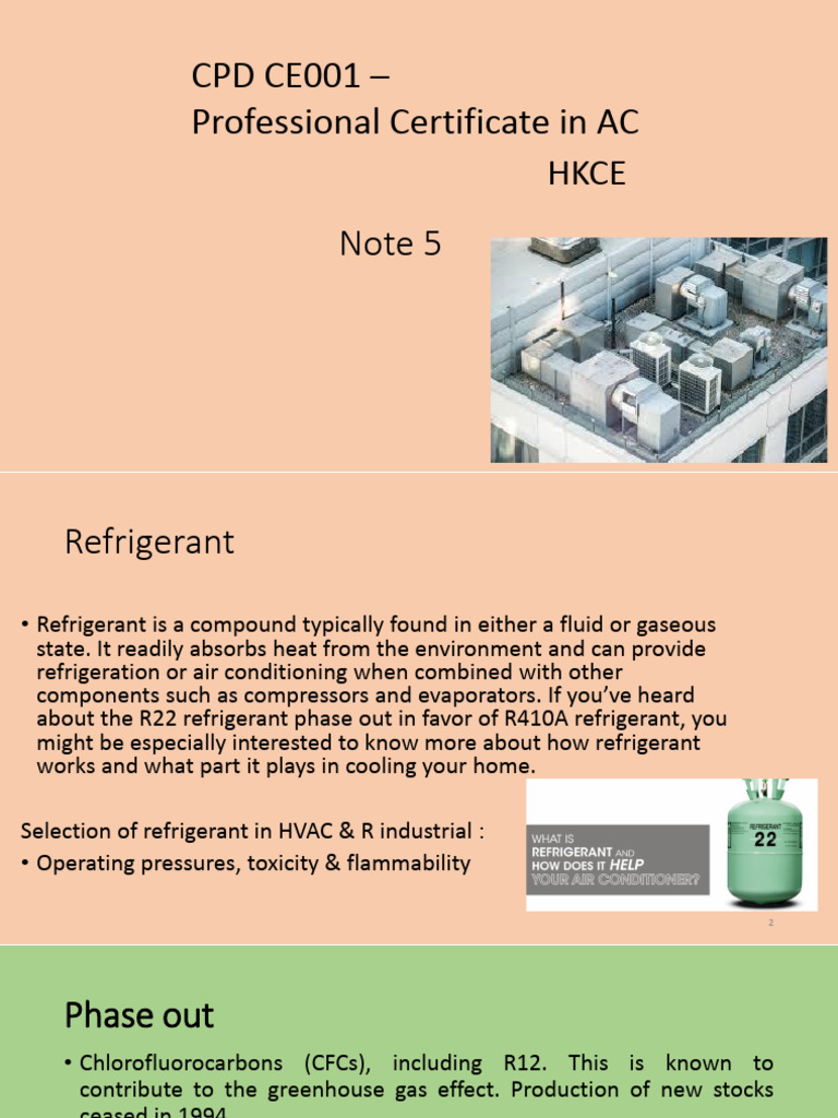 CE001_Notes lesson 5 - 6a - v2 | PDF | Chlorofluorocarbon | Building ...
