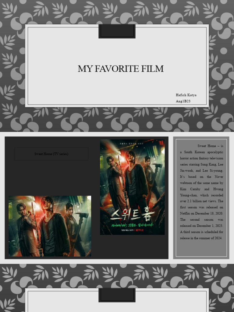MY Favorite Film Hafich Katya Ang1B23 | PDF