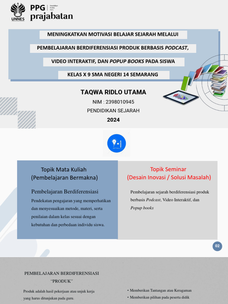 Taqwa Ridlo Utama - 2398010945 - Seminar | PDF | Komputer