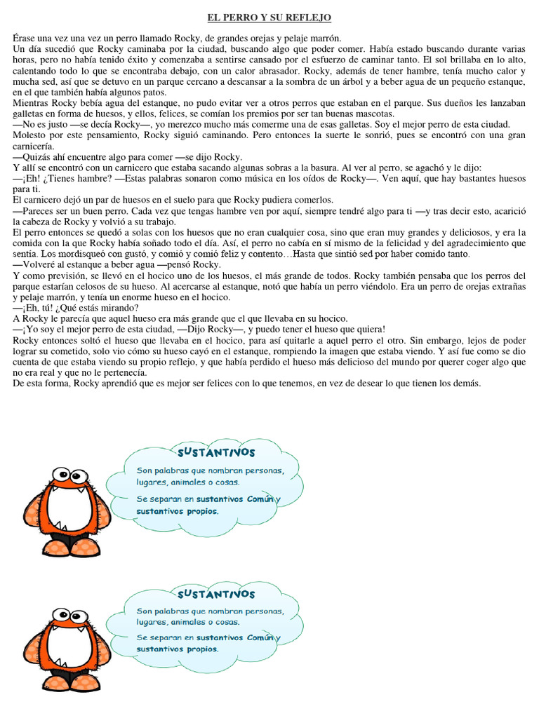 El Perro y Su Reflejo | PDF