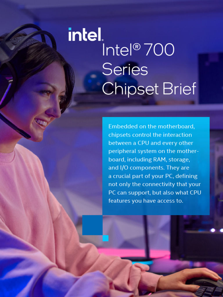 700 Series Chipset Brief | PDF | Usb | Intel
