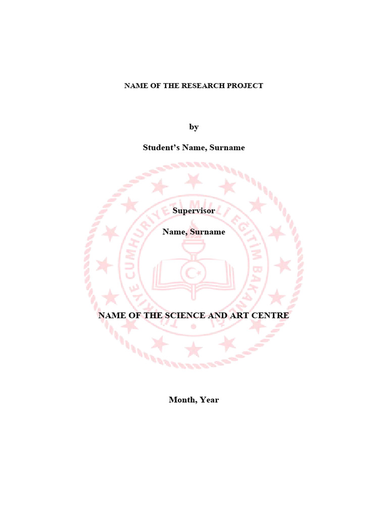 English Project Template | PDF | Science