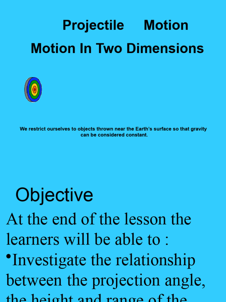 Projectile | PDF | Projectiles | Classical Mechanics