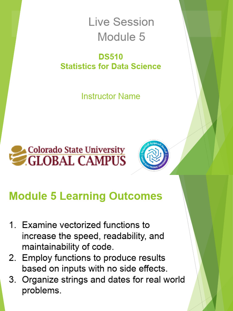 Seu Ds510 Module 5 Data Transformation String Date Operations Pdf String Computer