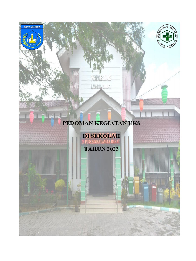Pedoman Pelaksanaan Uks 2023 | PDF | Kesehatan Holistik