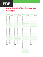 Full Aptis Practice Test 1 Key | PDF | Learning | Second Language ...