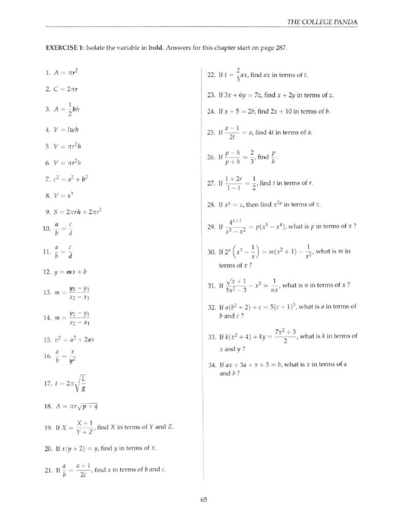 Math HW Equations | PDF | Equations | Mathematical Objects