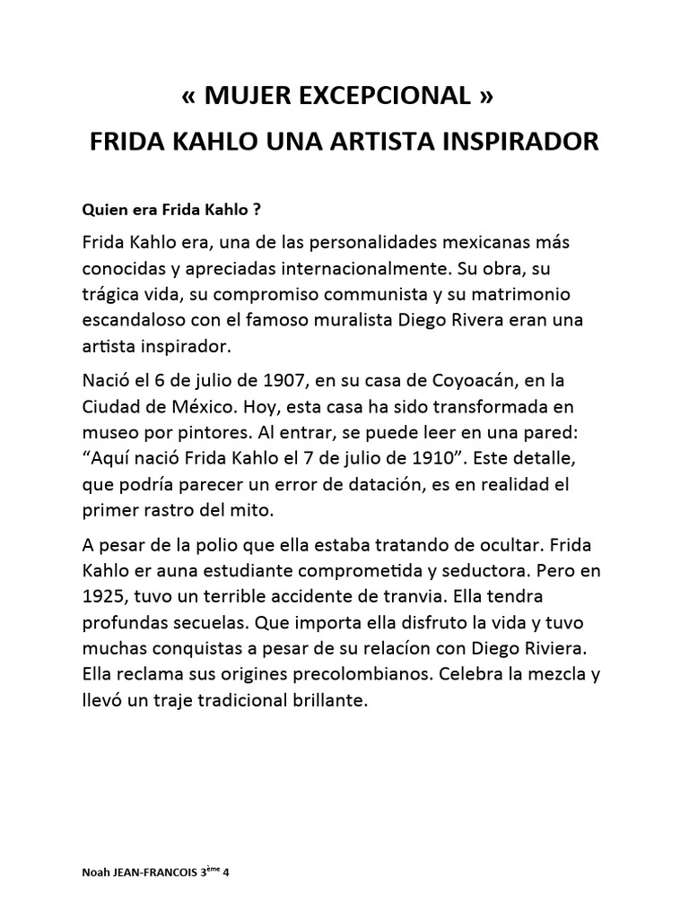 Frida Kahlo | PDF