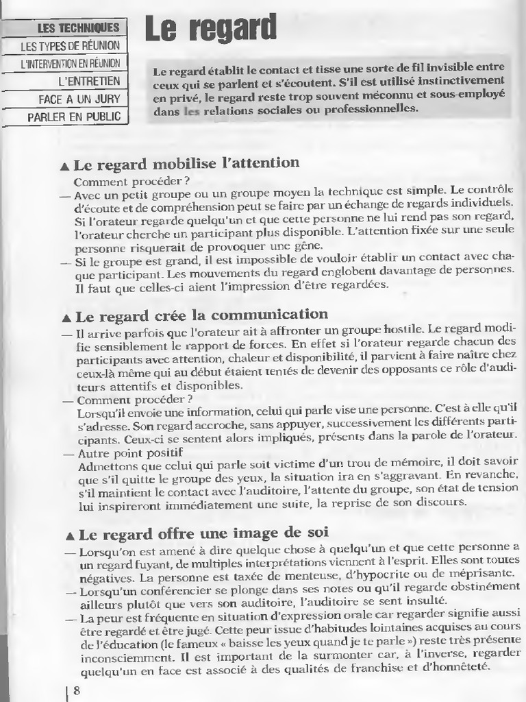 La Communication Orale | PDF