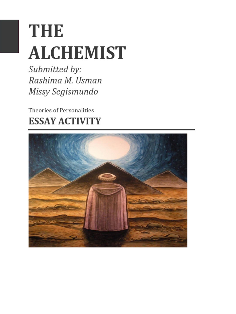 The Alchemist | PDF | Hero | Goal