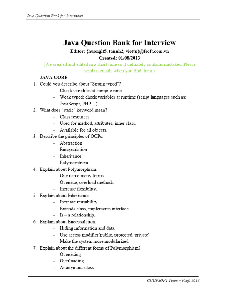 Question Bank | PDF | Method (Computer Programming) | Inheritance (Object Oriented Programming)