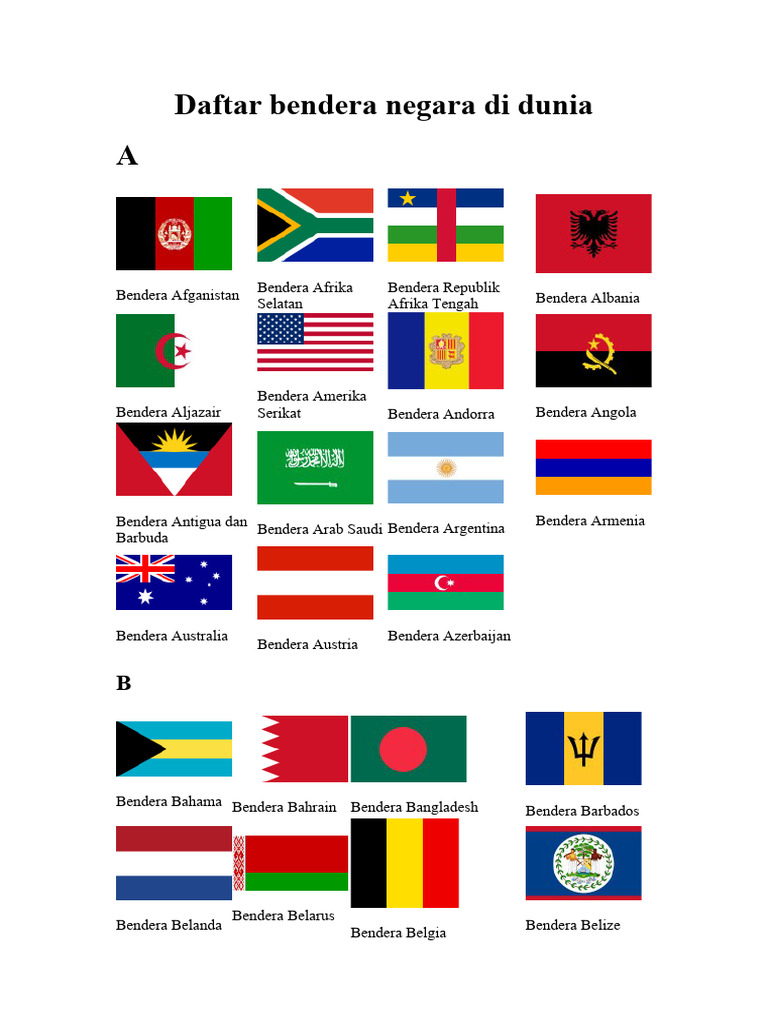 Bendera Dunia | PDF