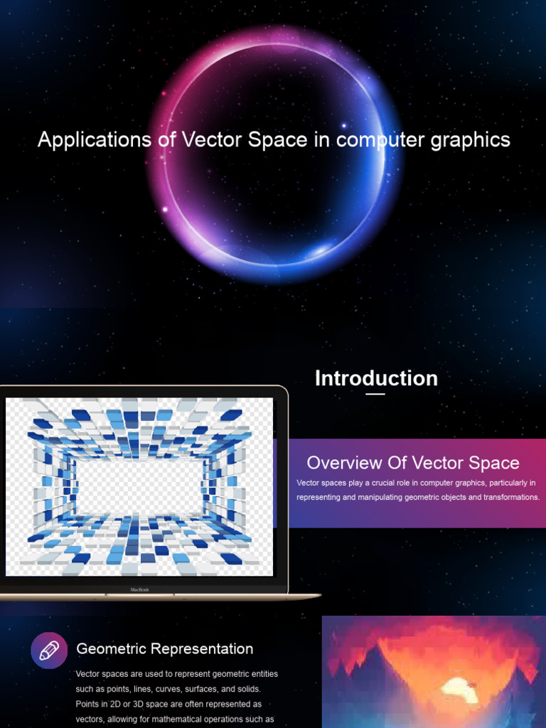 Applications of Vector Space in Computer Graphics | PDF | Art