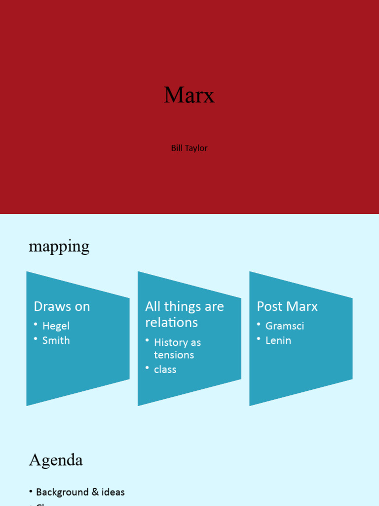 09 Marx (Critical Approach) | PDF | Karl Marx | Capitalism