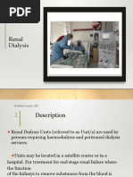 Hemodialysis Clinic Floor Plan Checklist | PDF | Hemodialysis | Public ...