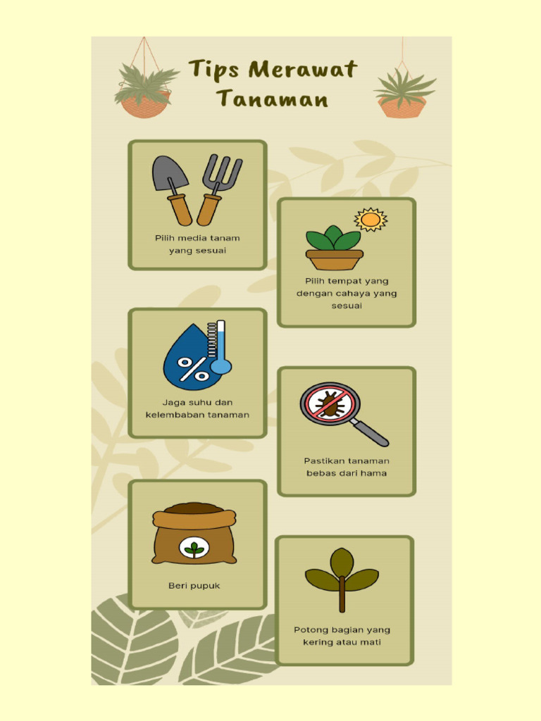 Tips Merawat Tanaman | PDF