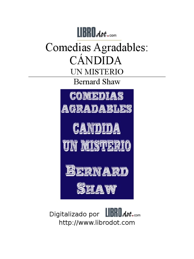 Xgeorge Bernard Shaw - Cándida | PDF | George Bernard Shaw