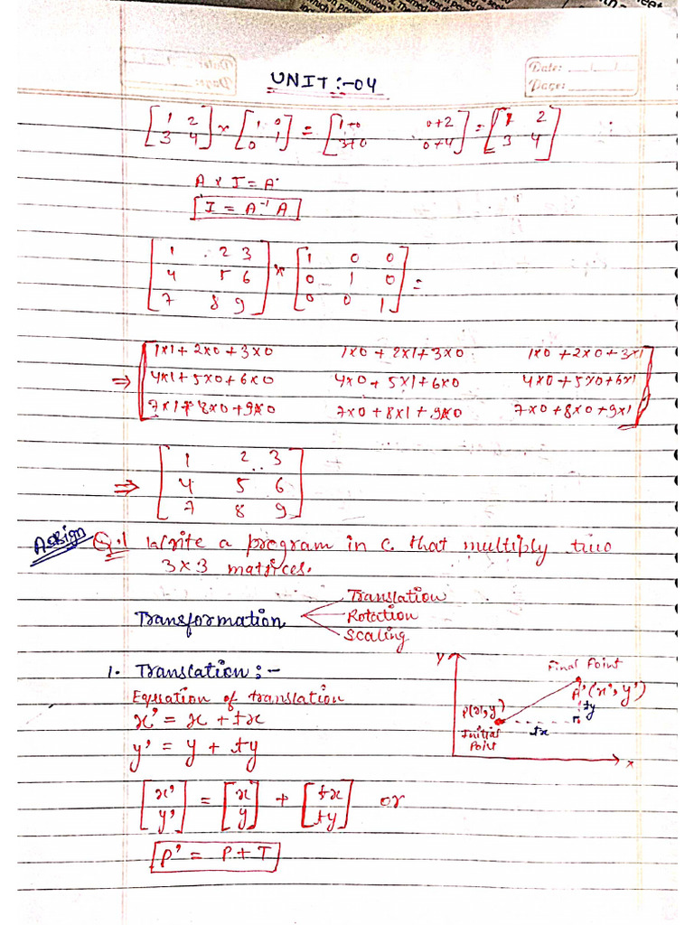 Graphics Notes | PDF