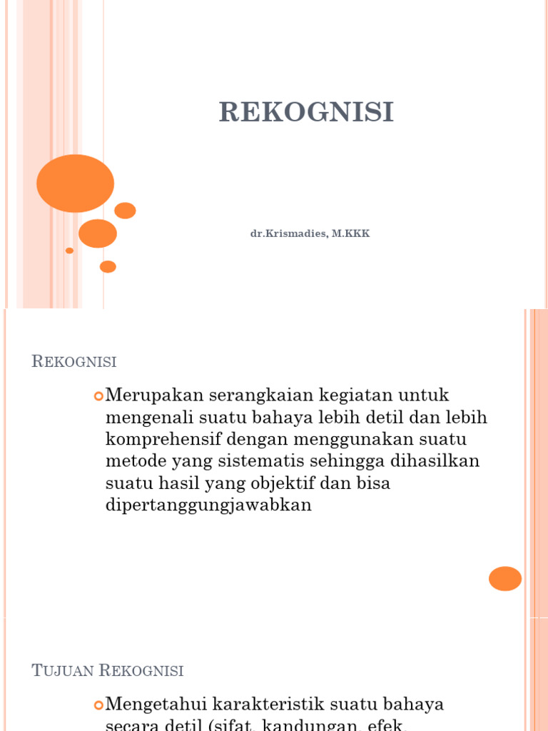 8B. Rekognisi | PDF
