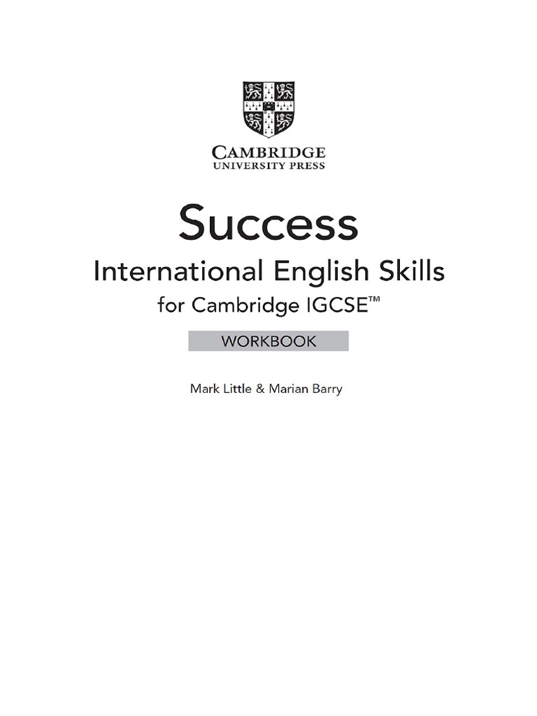 Success Workbook | PDF