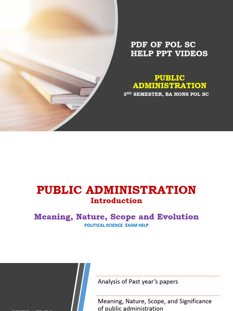 Public Administration Exam Guide: Key Concepts | PDF | Bureaucracy ...