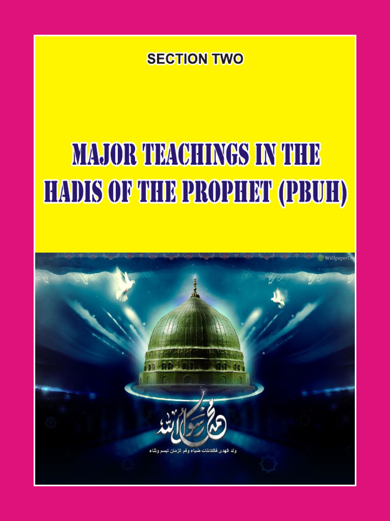 Section 2 - History of Hadith | PDF | Hadith | Prophets And Messengers ...