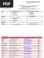 Cheerleading Cheers and Chants | PDF