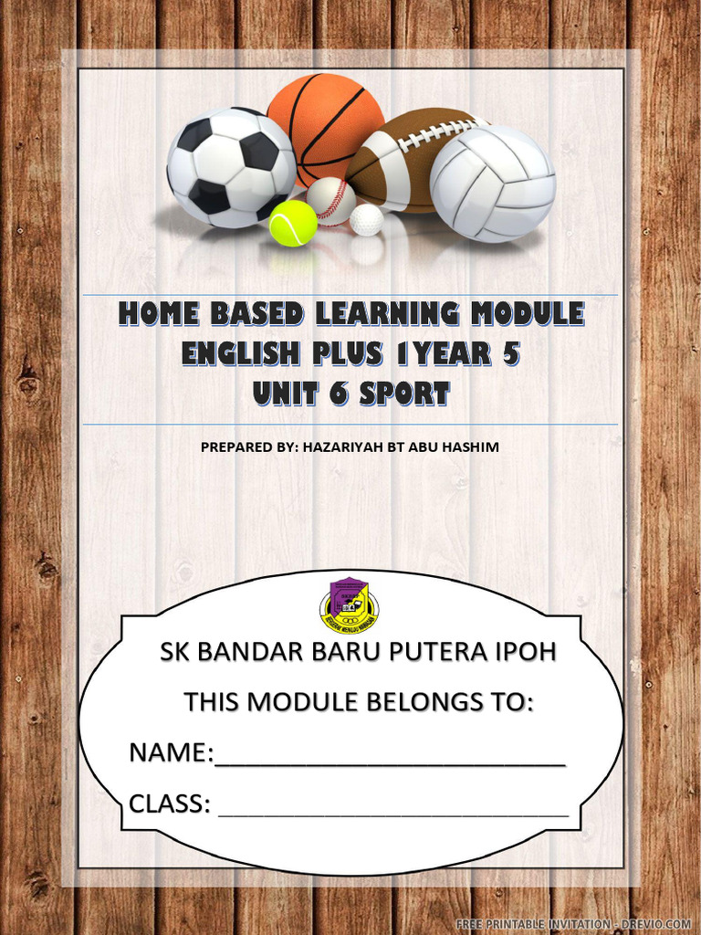 Year 5 Unit 6 Sport Oa | PDF