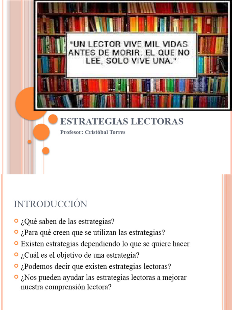 Estrategias Lectoras 1° | PDF | Comprensión lectora | Aprendizaje