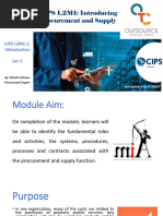Cips Procurement Cycle Overview by Tim Young Fcips | PDF | Procurement ...