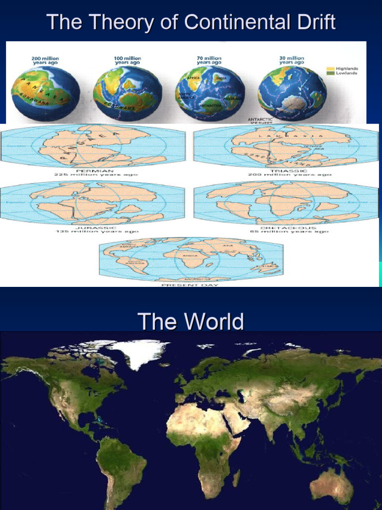 Continental Drift | PDF | Plate Tectonics | Earth Sciences