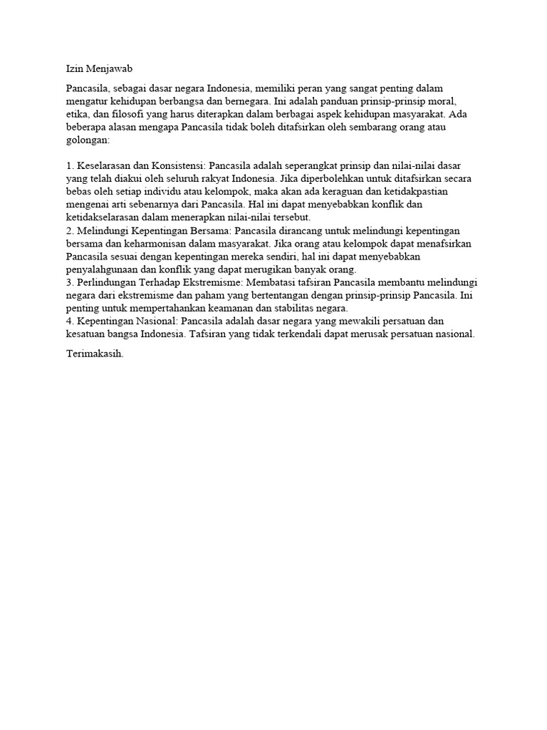 Diskusi Sesi 5 PKN | PDF