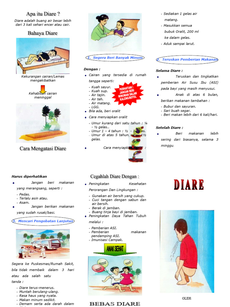 Leaflet Diare | PDF