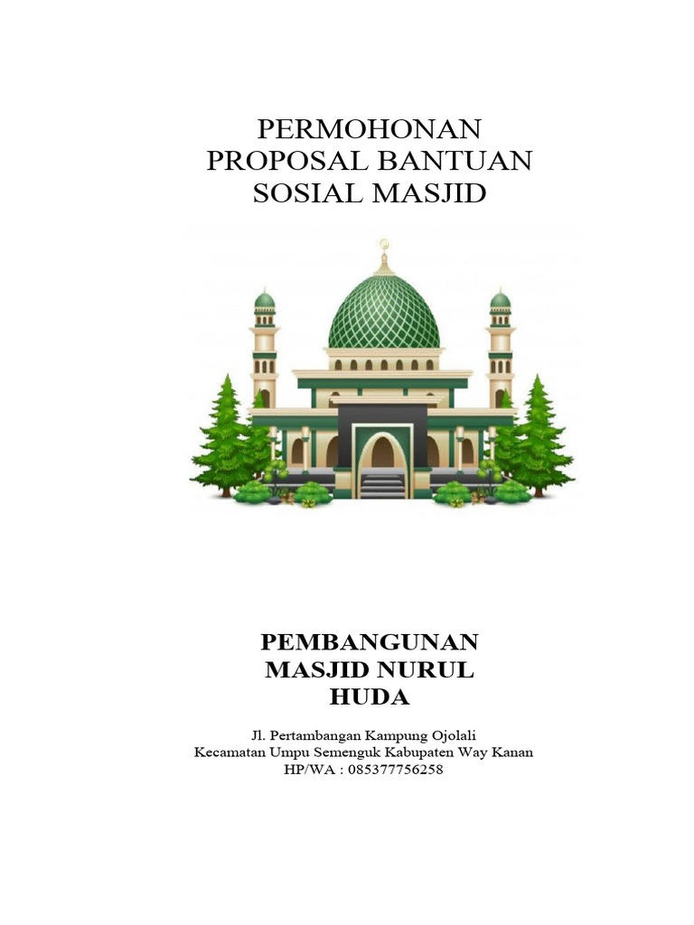 Proposal Masjid 2022 | PDF