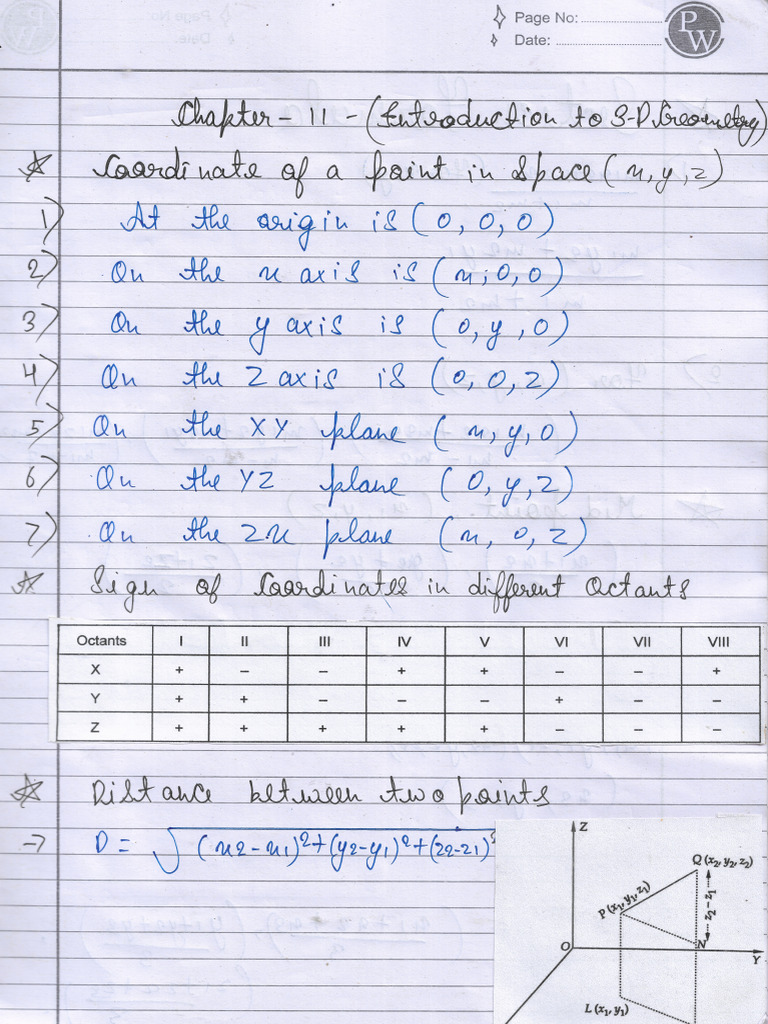 Straight Lines | PDF
