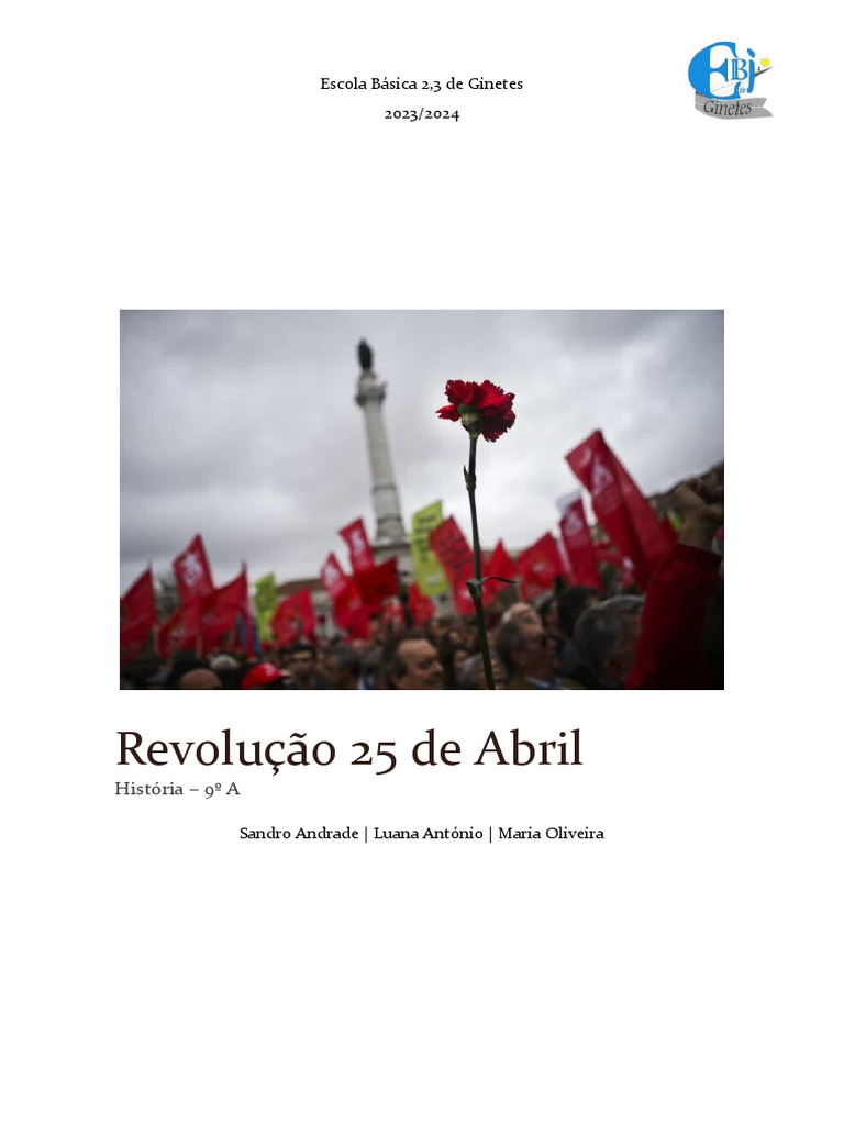 Revolução 25 de Abril | PDF | Portugal | Democracia