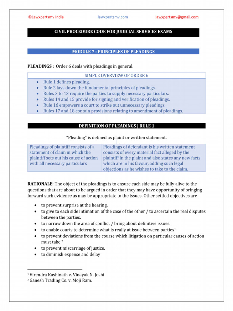 CPC. Sample Notes | PDF