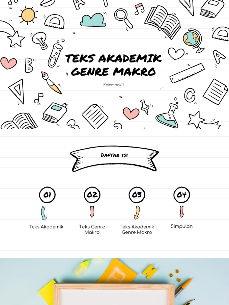 (PPT) Teks Akademik Genre Makro | PDF