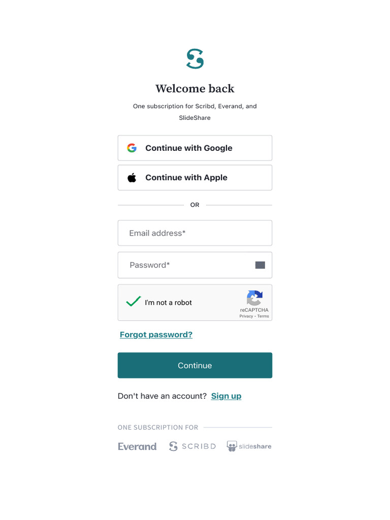 Unified Subscription Login Guide | PDF
