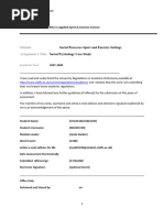 Sports Psych - Carron's Model | PDF | Leadership | Group Cohesiveness