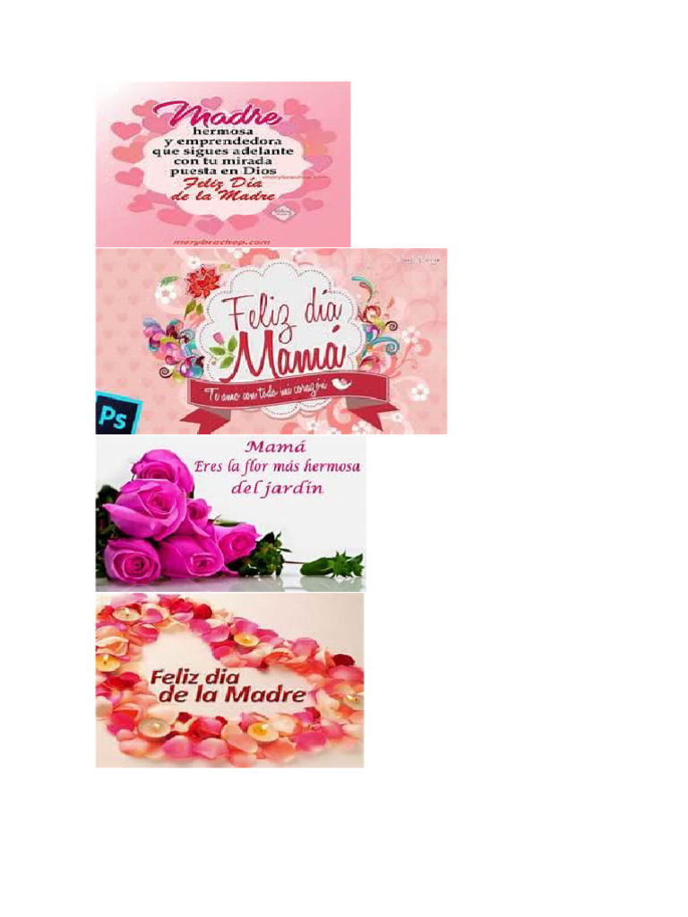 Dia De Las Madres Pdf