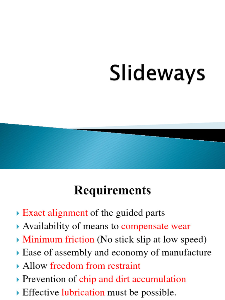 SIDEWAYS | Download Free PDF | Friction | Wear
