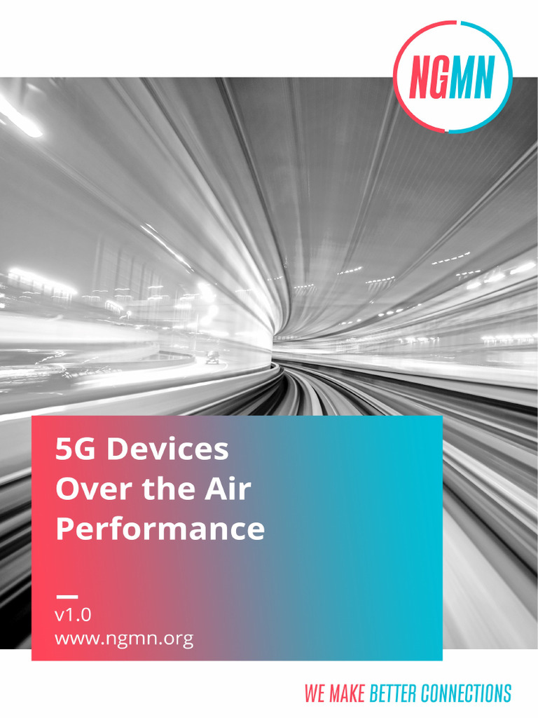 NGMN 5G Devices OTA Performance v1.0 | PDF | Information And ...