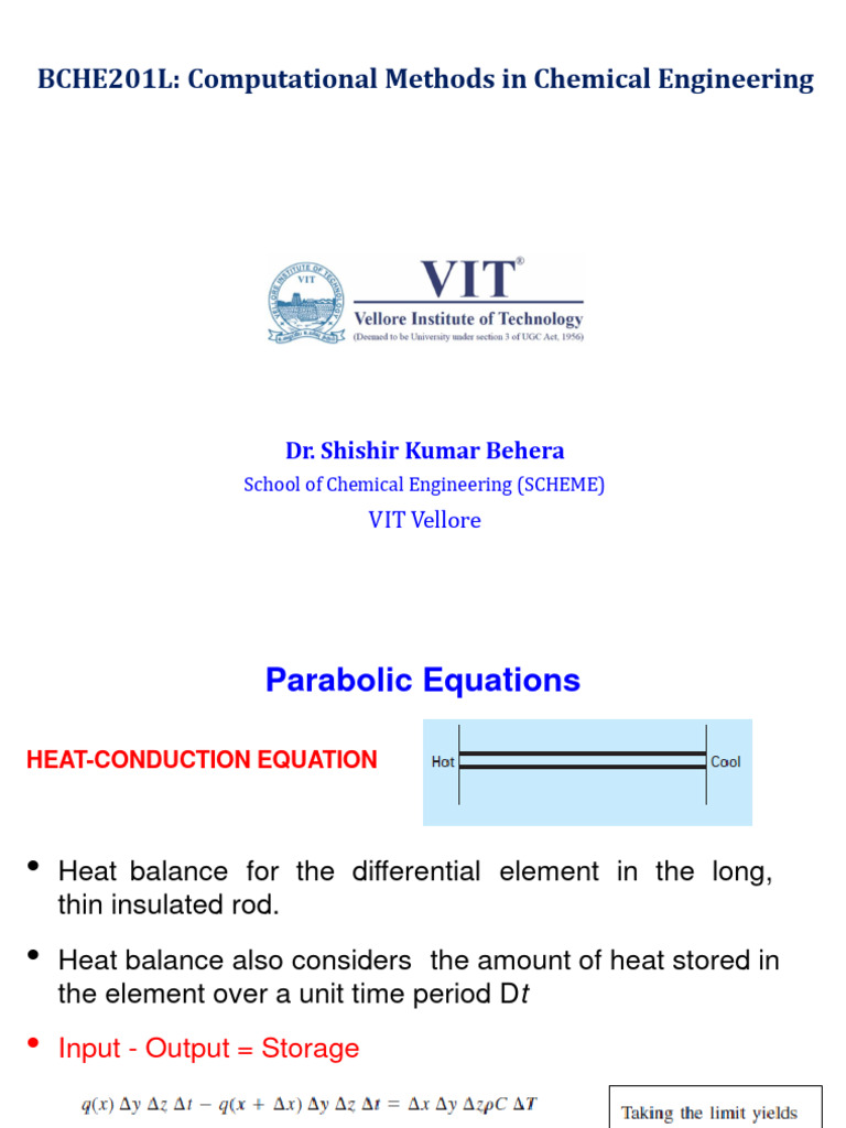 31-Explicit and Crank-Nicolson Methods For Solution of Heat Equations ...