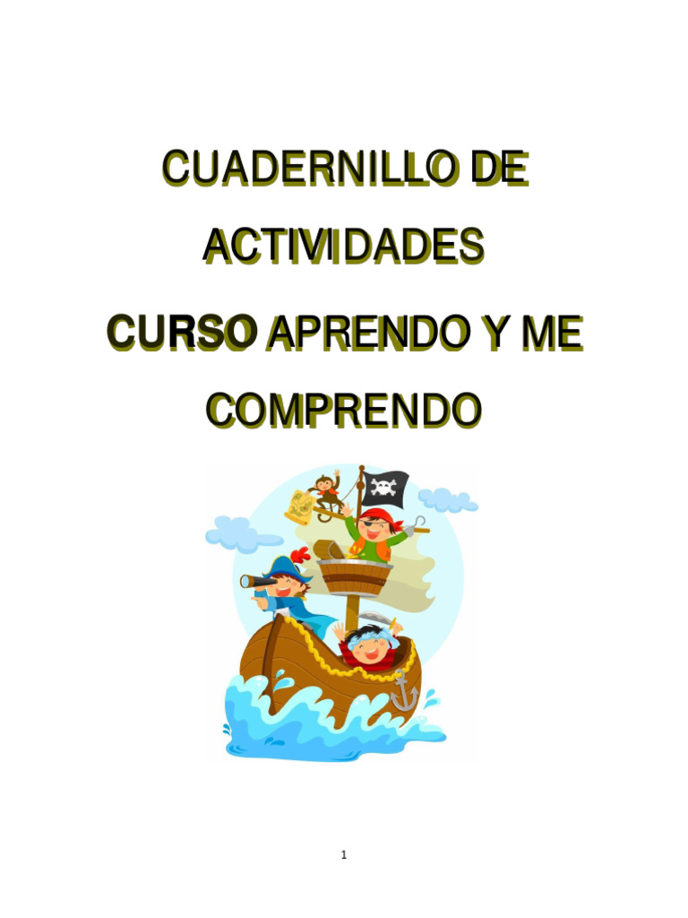 Cuadernillo de Actividades Septiembre | PDF | Color