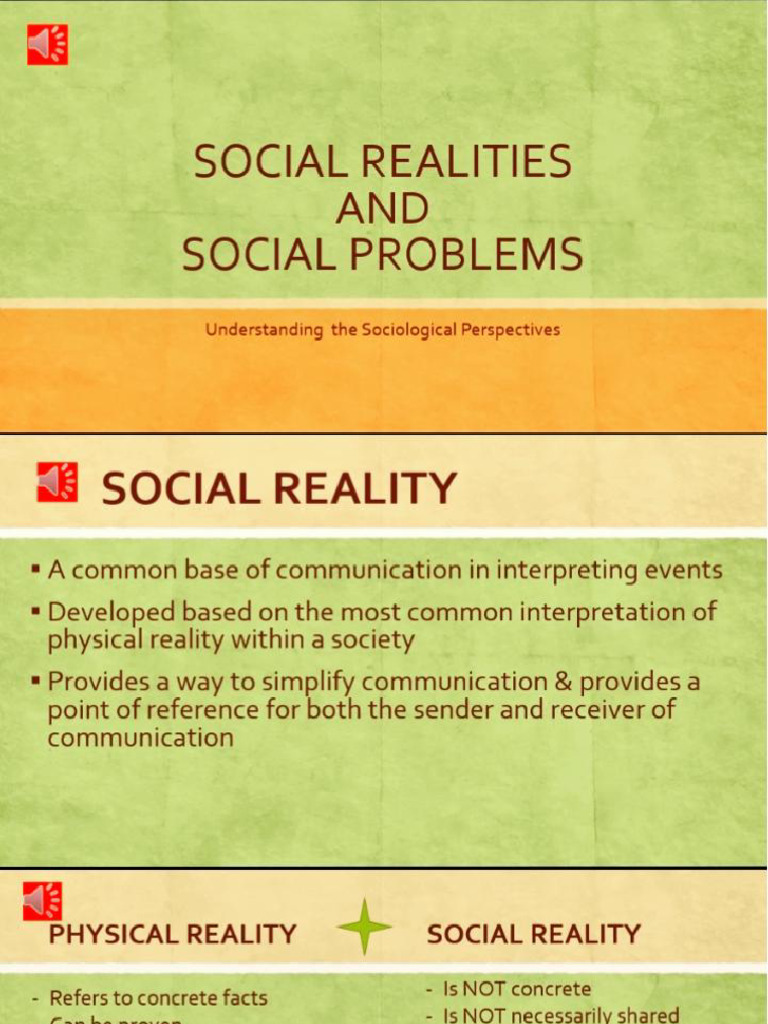 Social Realities 2 | PDF