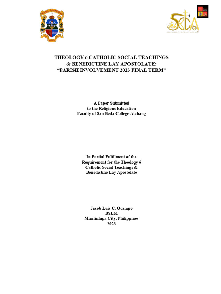 THEO 6 Another 8 HOURS | PDF | Religious Belief And Doctrine