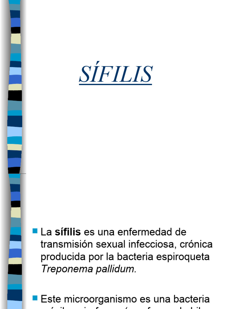Sífilis: Síntomas, Contagio y Tratamiento | PDF | Especialidades ...